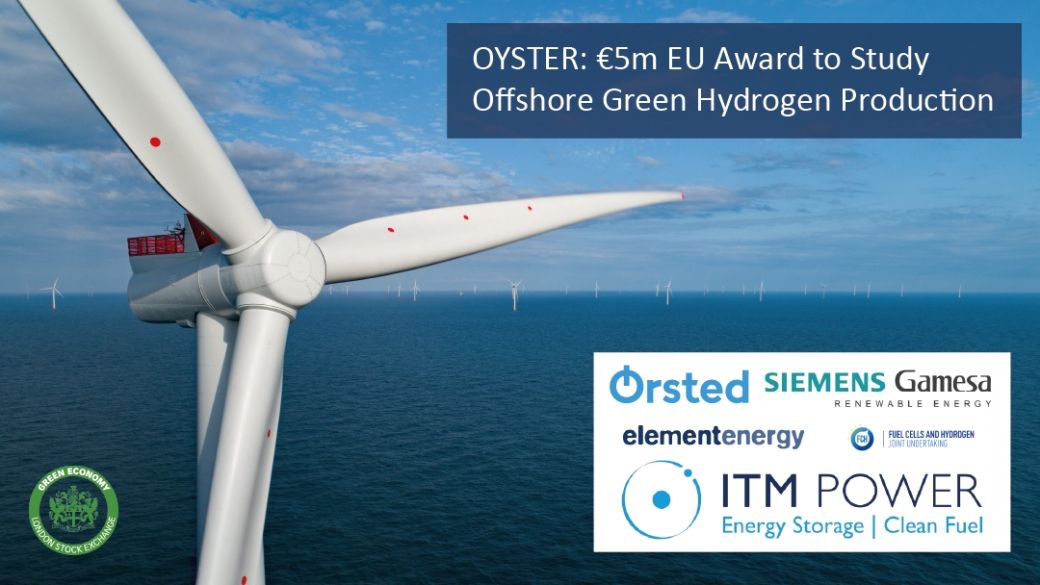 €5m EU Award to Study Offshore Green Hydrogen Production with Ørsted and Siemens Gamesa | ITM