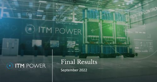 ITM Power | Energy Storage | Clean Fuel